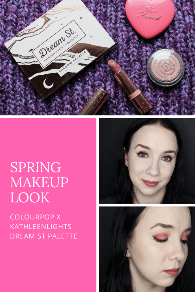 Spring Makeup Look: Colourpop x KathleenLights Dream St Palette ...