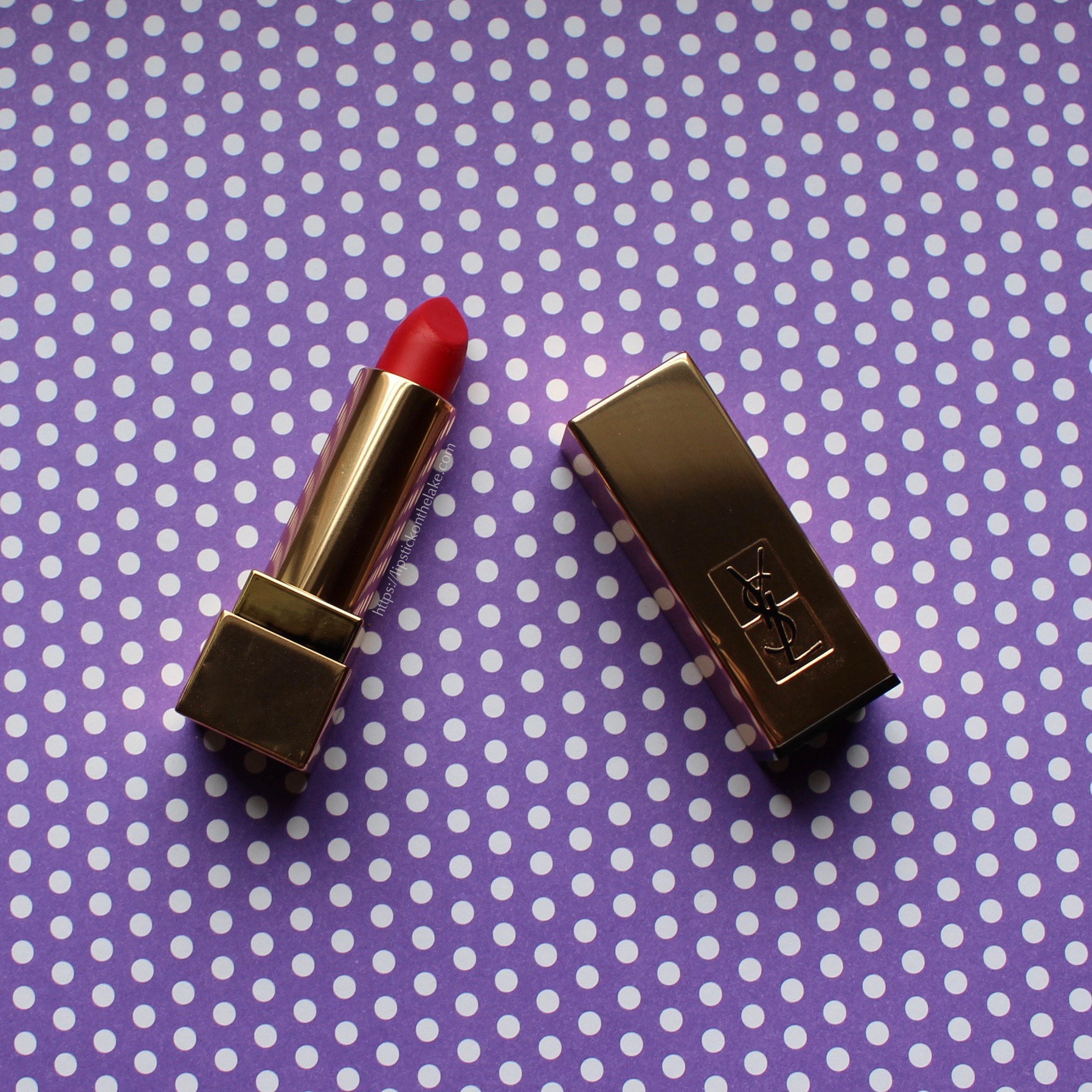 YSL Rouge Pur Couture Lipstick | Lipstick on the Lake