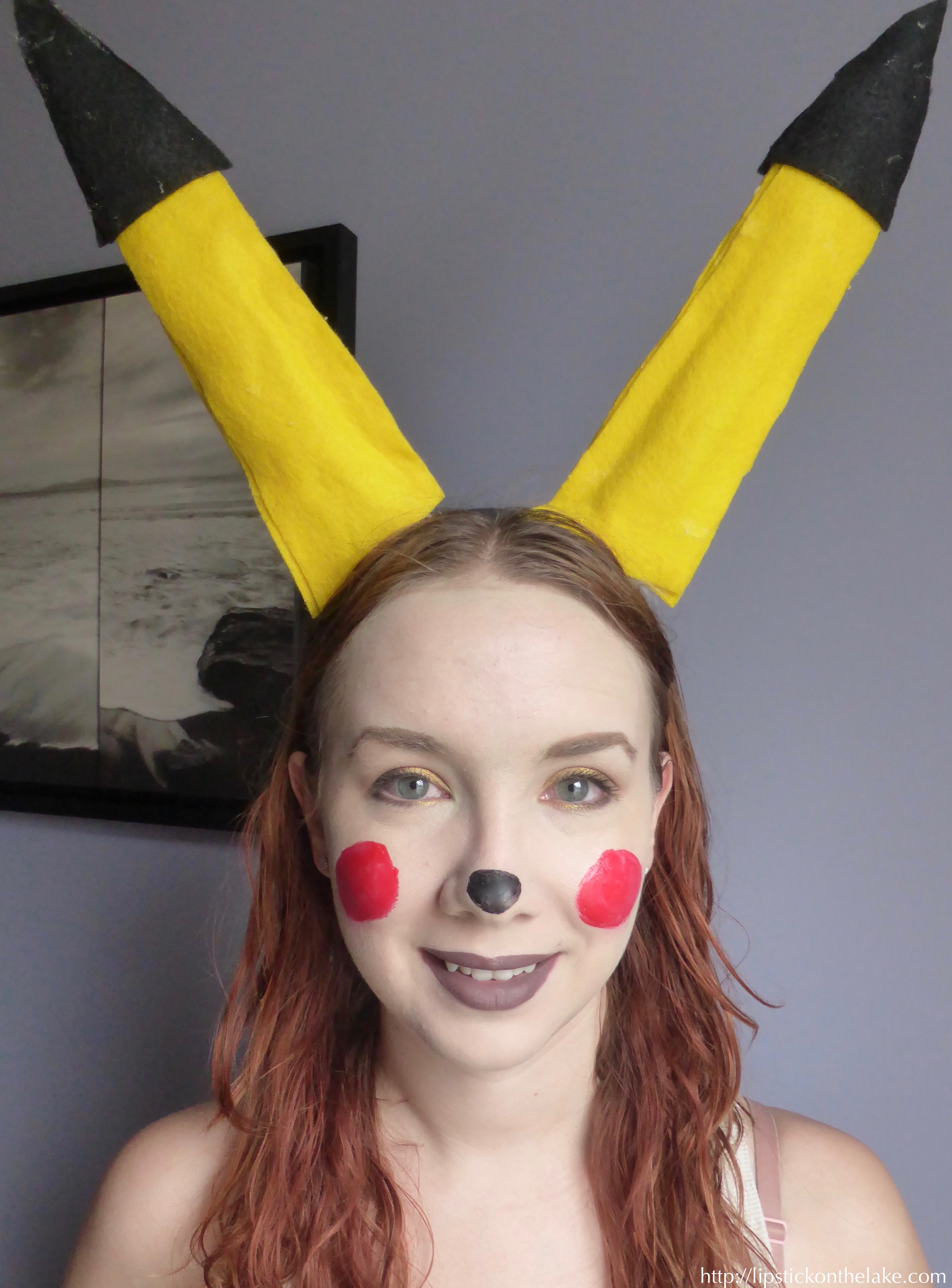 Halloween Fun: Easy Pikachu Makeup | Lipstick on the Lake
