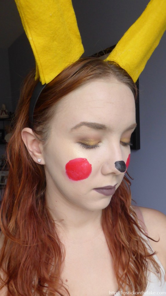 Halloween Fun: Easy Pikachu Makeup | Lipstick on the Lake