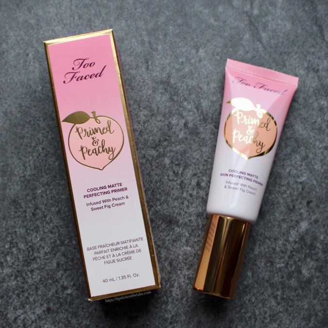Too Faced Primed & Peachy Cooling Matte Perfecting Primer | Lipstick on ...